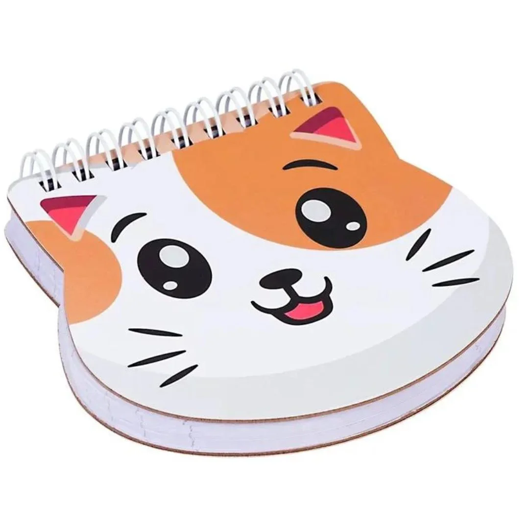 Mini Caderno Espiral Capa Dura Pet 80 Folhas