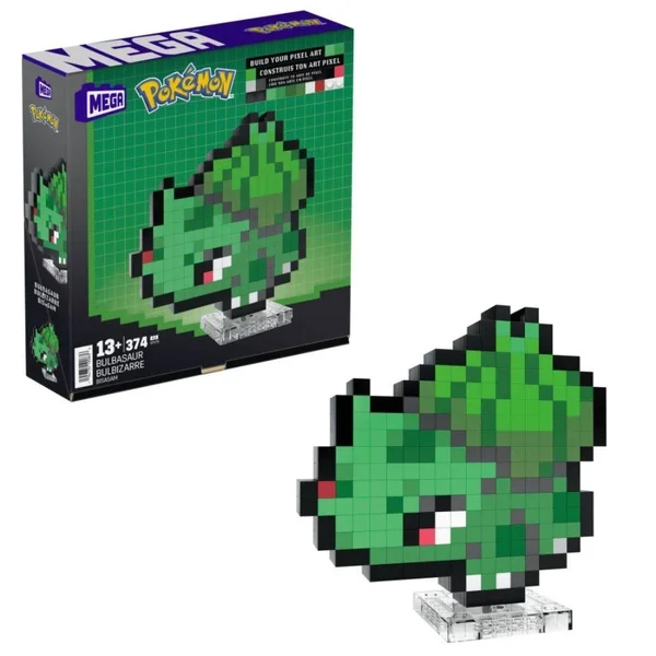 Mega Construx Pokemon Bulbasaur Pixel