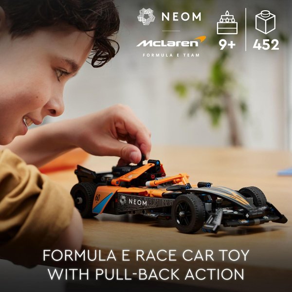 NEOM McLaren Fórmula E Lego Technic